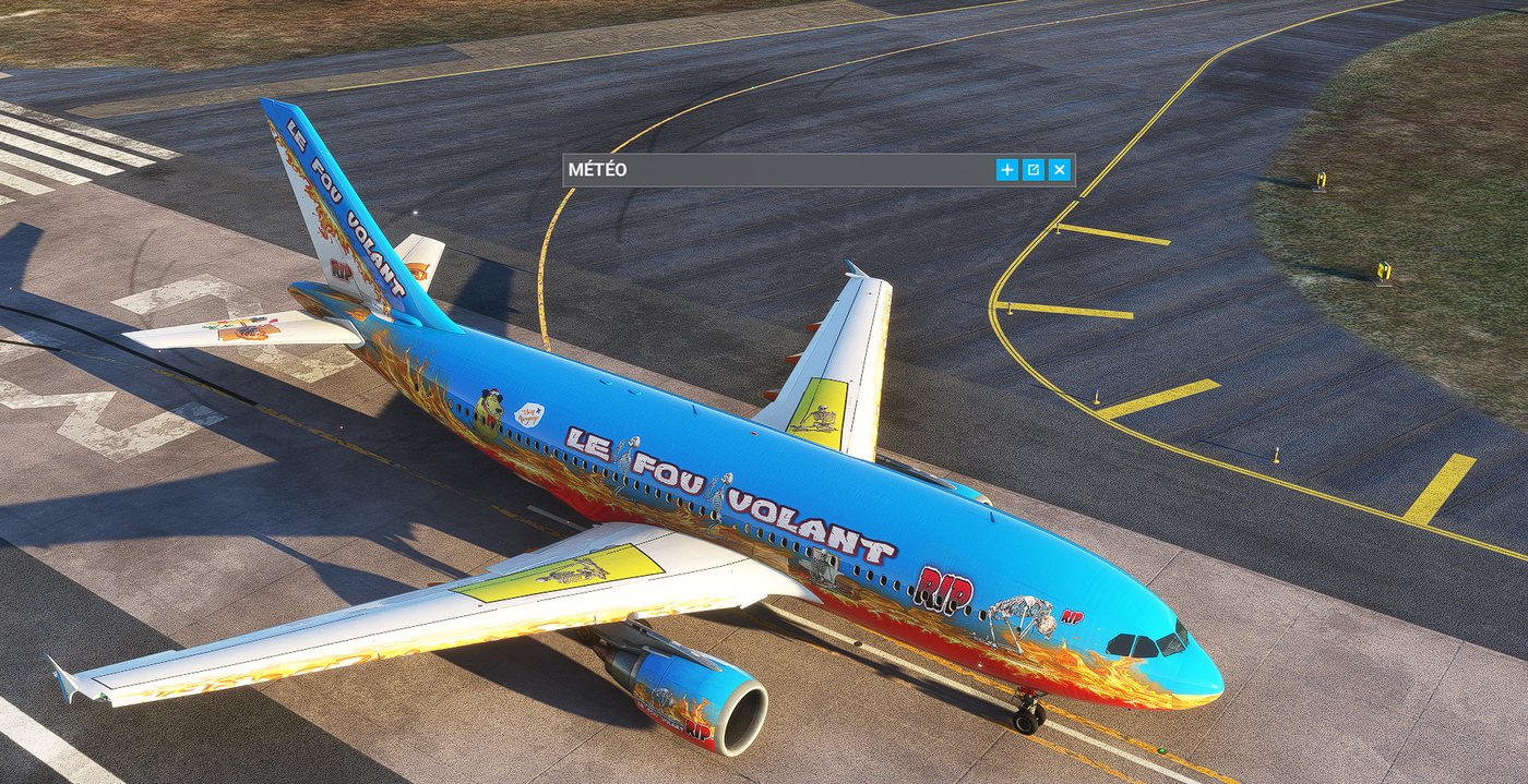 LE FOU VOLANT LIVREES DE A310-300 fAIT PAR RGSfrancevoyage for ...