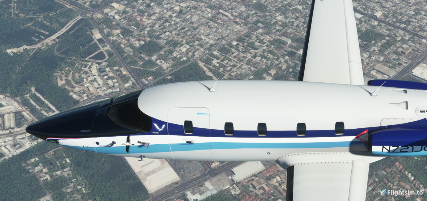 LearFan 2100 The Repaint Collection for Microsoft Flight Simulator | MSFS