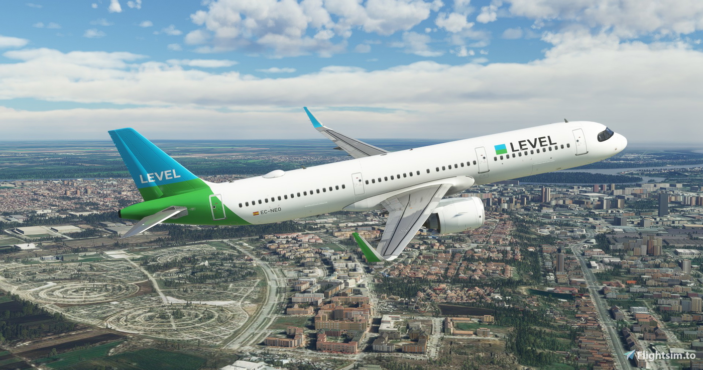 LEVEL LatinVFR A321 Neo leap for Microsoft Flight Simulator | MSFS