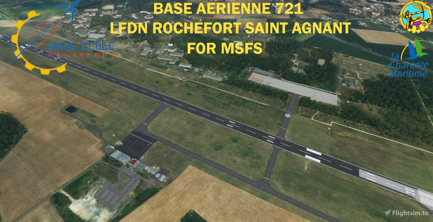 LFDN ROCHEFORT / BA721 for Microsoft Flight Simulator | MSFS