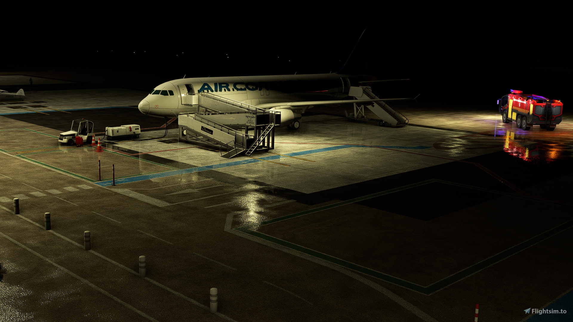 FSX3D - LFKF - Figari-Sud-Corse for Microsoft Flight Simulator | MSFS