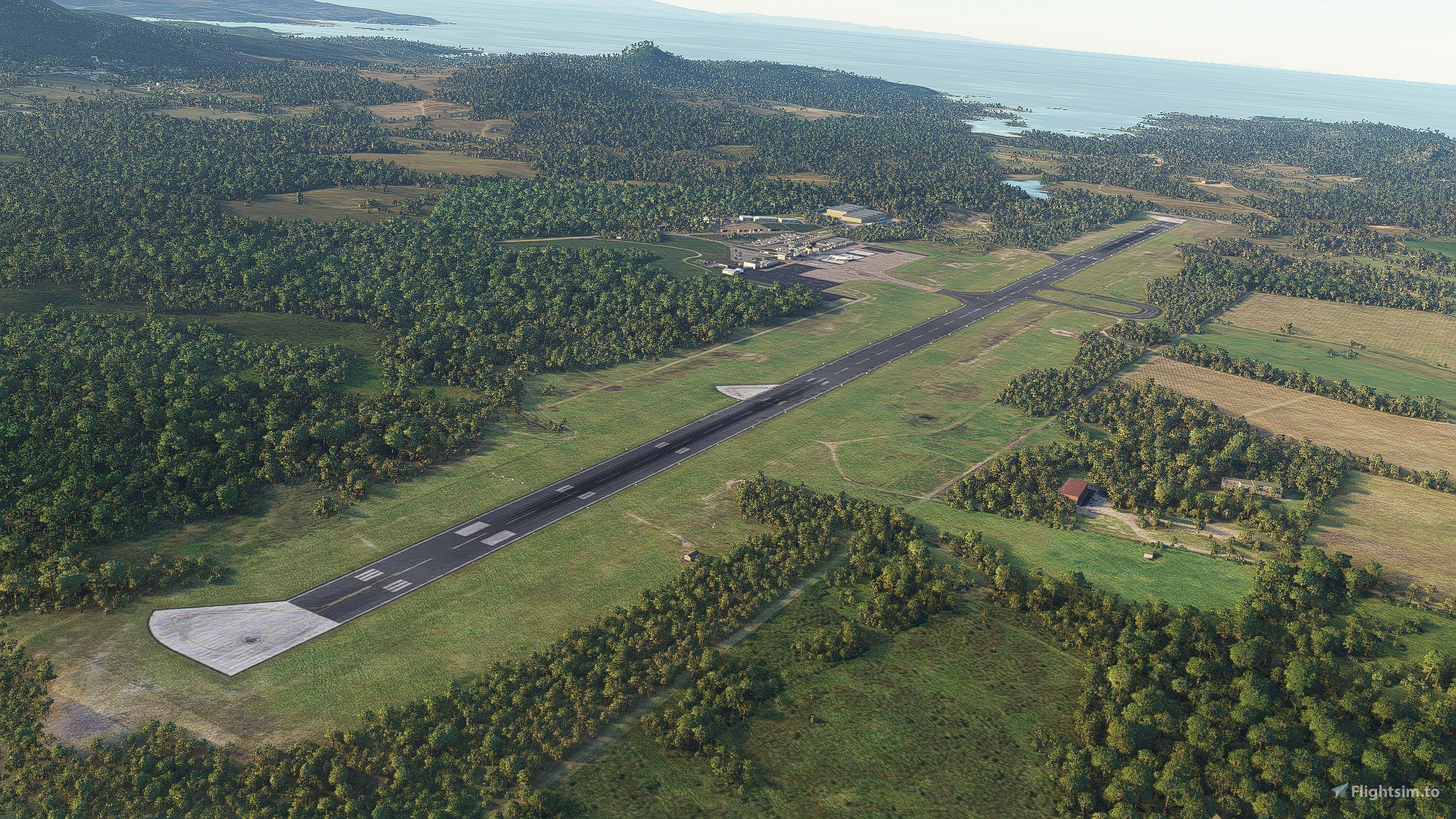 FSX3D - LFKF - Figari-Sud-Corse for Microsoft Flight Simulator | MSFS