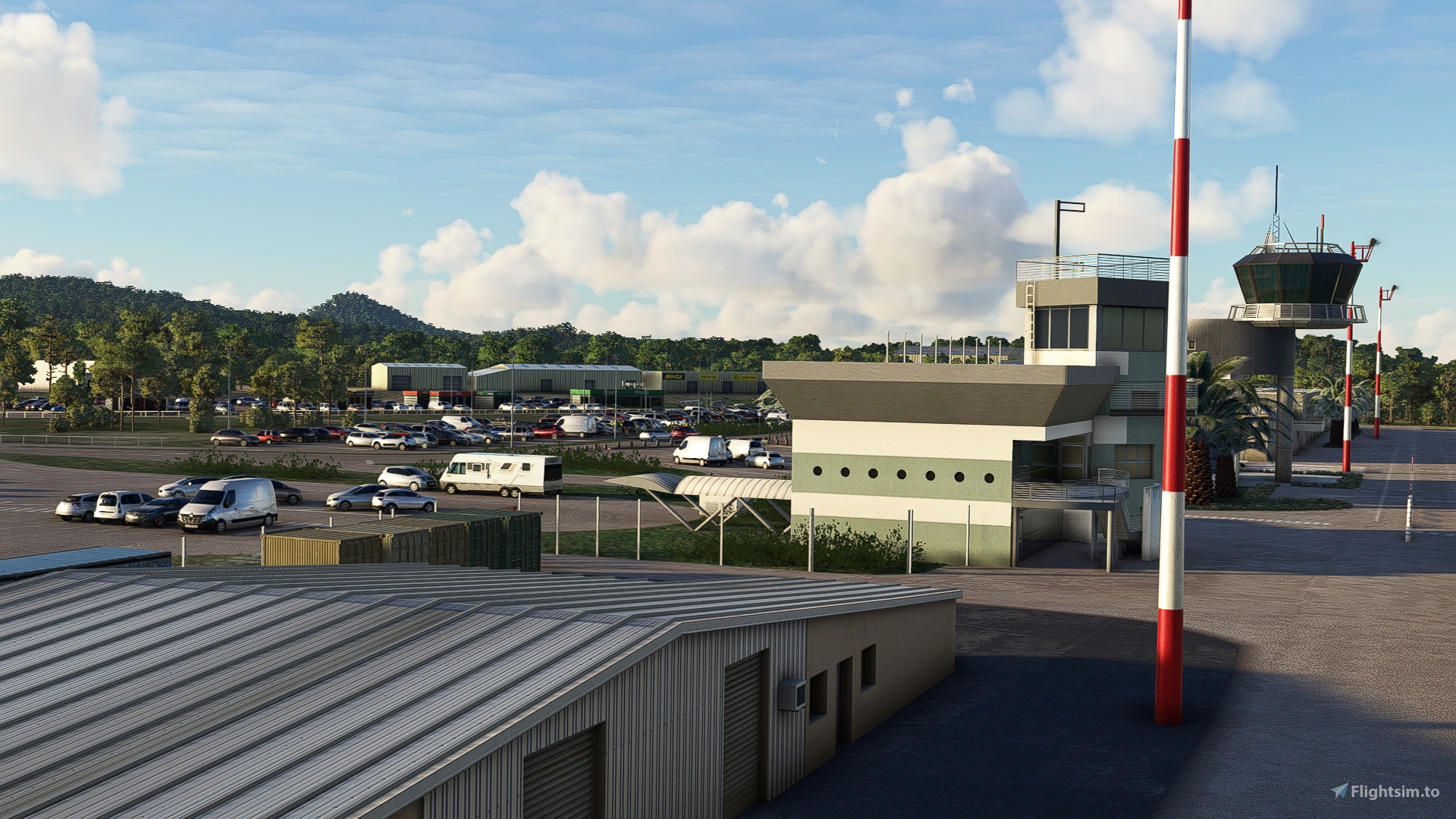 FSX3D - LFKF - Figari-Sud-Corse for Microsoft Flight Simulator | MSFS