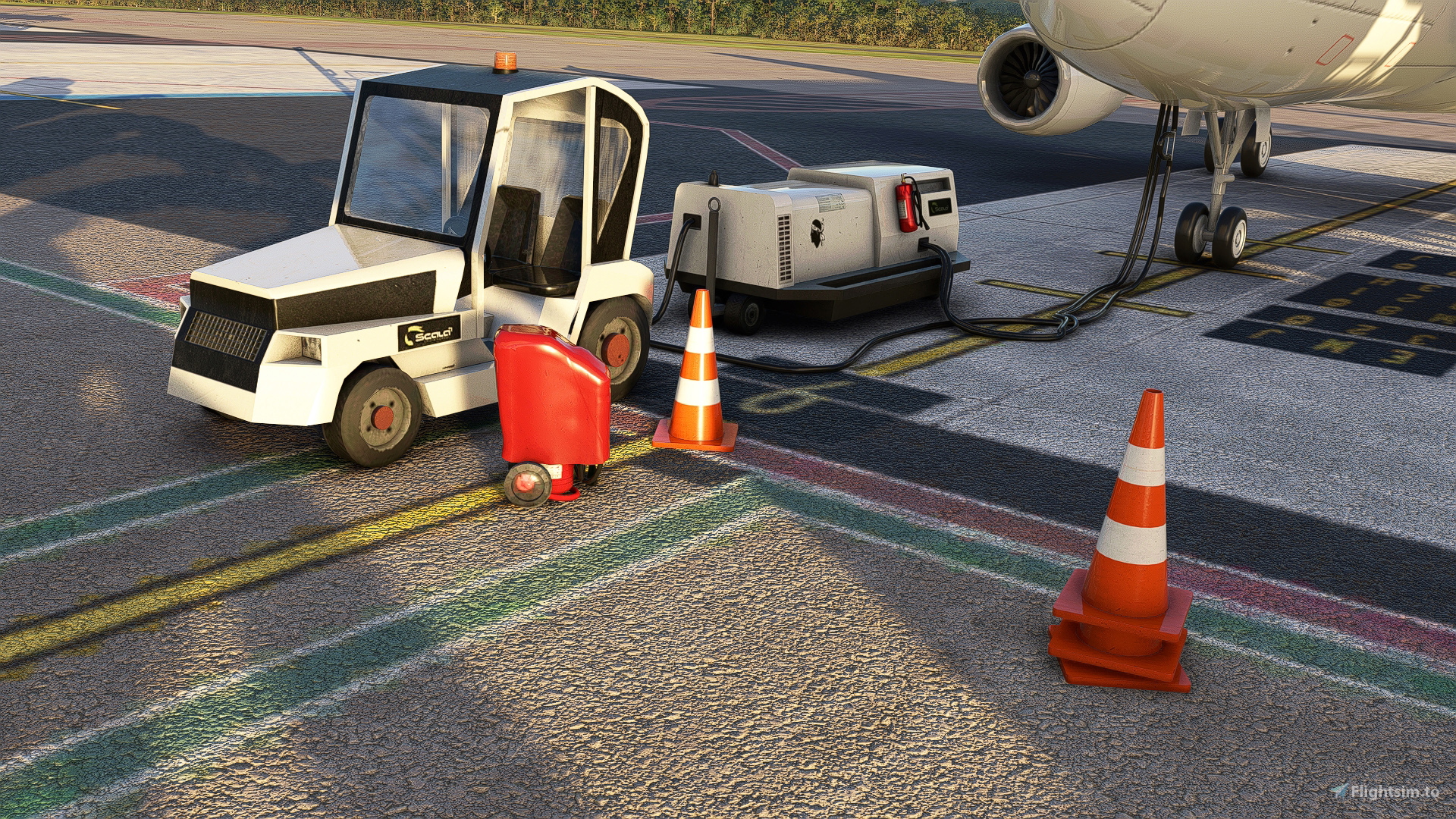 FSX3D - LFKF - Figari-Sud-Corse for Microsoft Flight Simulator | MSFS