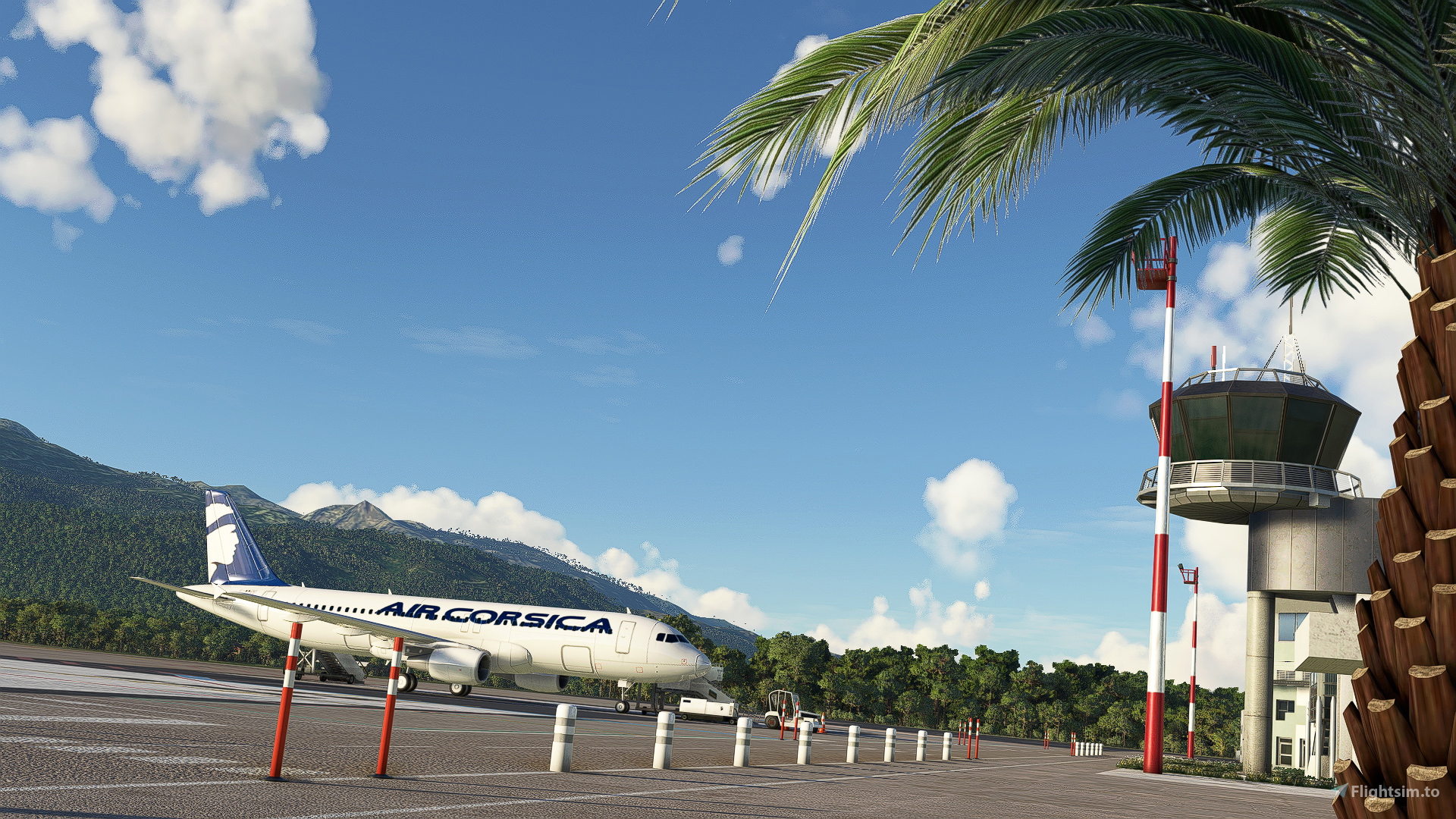 FSX3D - LFKF - Figari-Sud-Corse for Microsoft Flight Simulator | MSFS