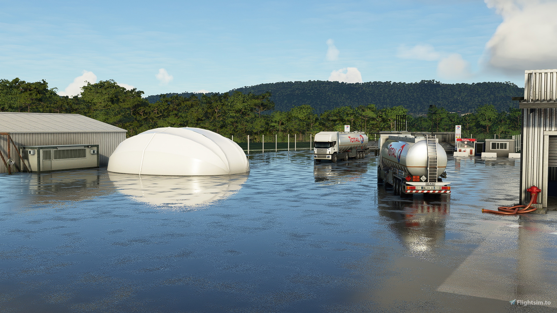 FSX3D - LFKF - Figari-Sud-Corse for Microsoft Flight Simulator | MSFS