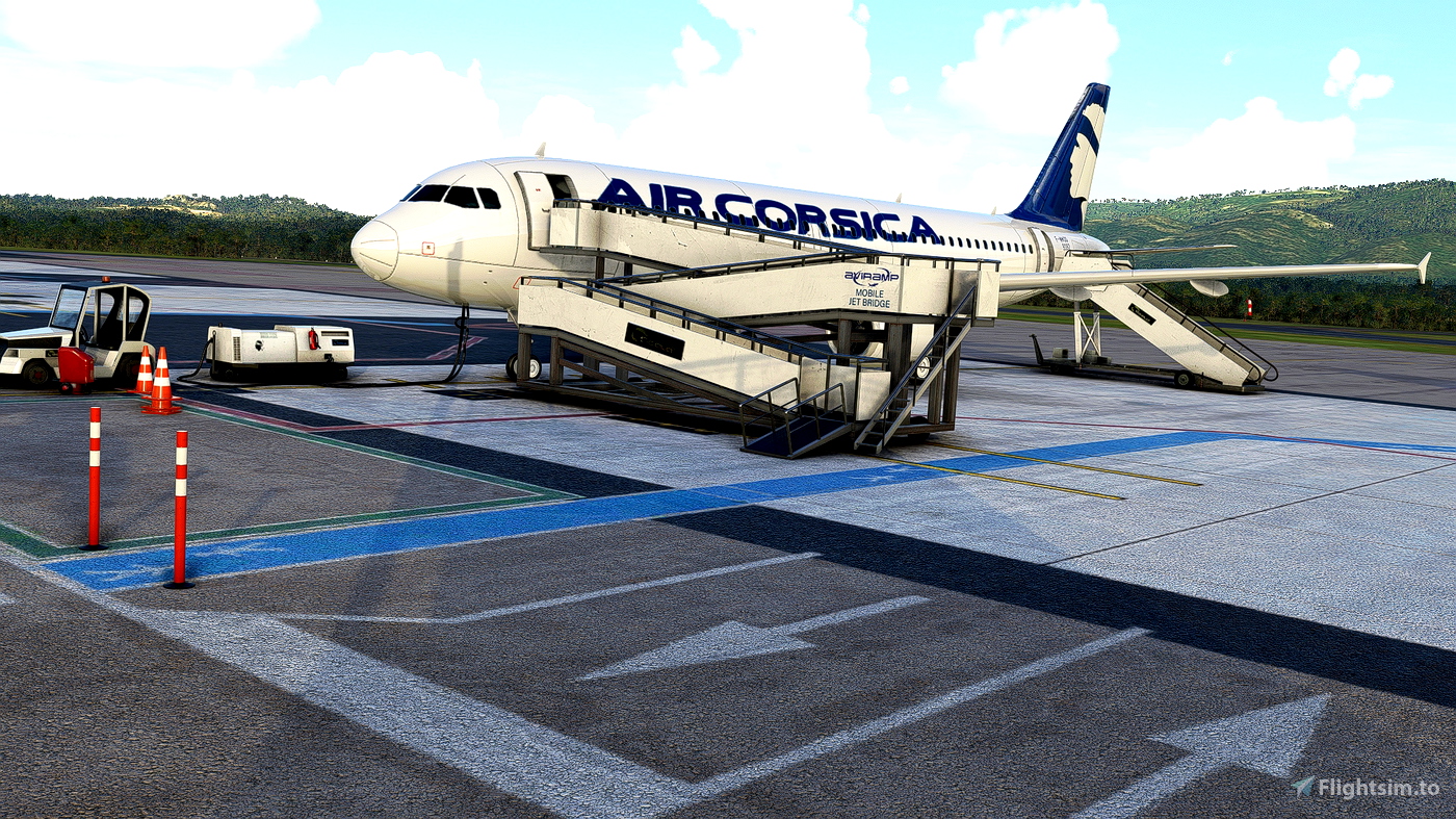 FSX3D | LFKF - Figari-Sud-Corse for MSFS