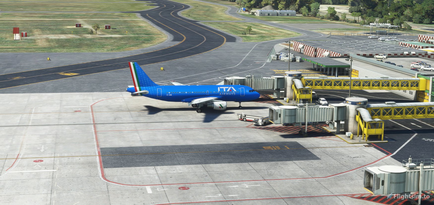 LIML Milan Enhanced (AIG static aircrafts) for Microsoft Flight ...