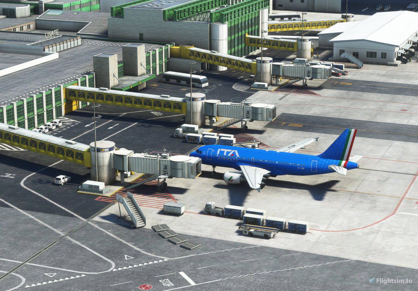 LIML Milan Enhanced (AIG static aircrafts) for Microsoft Flight ...