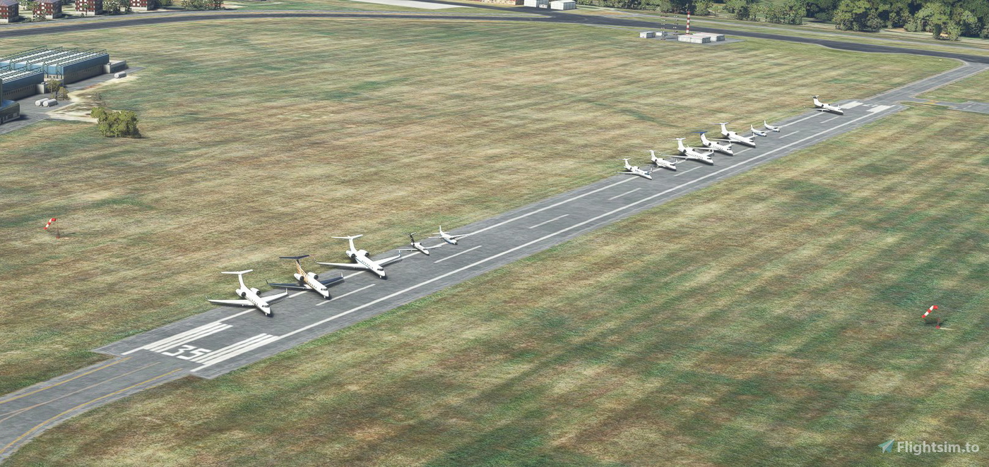 LIML Milan Enhanced (AIG static aircrafts) for Microsoft Flight ...