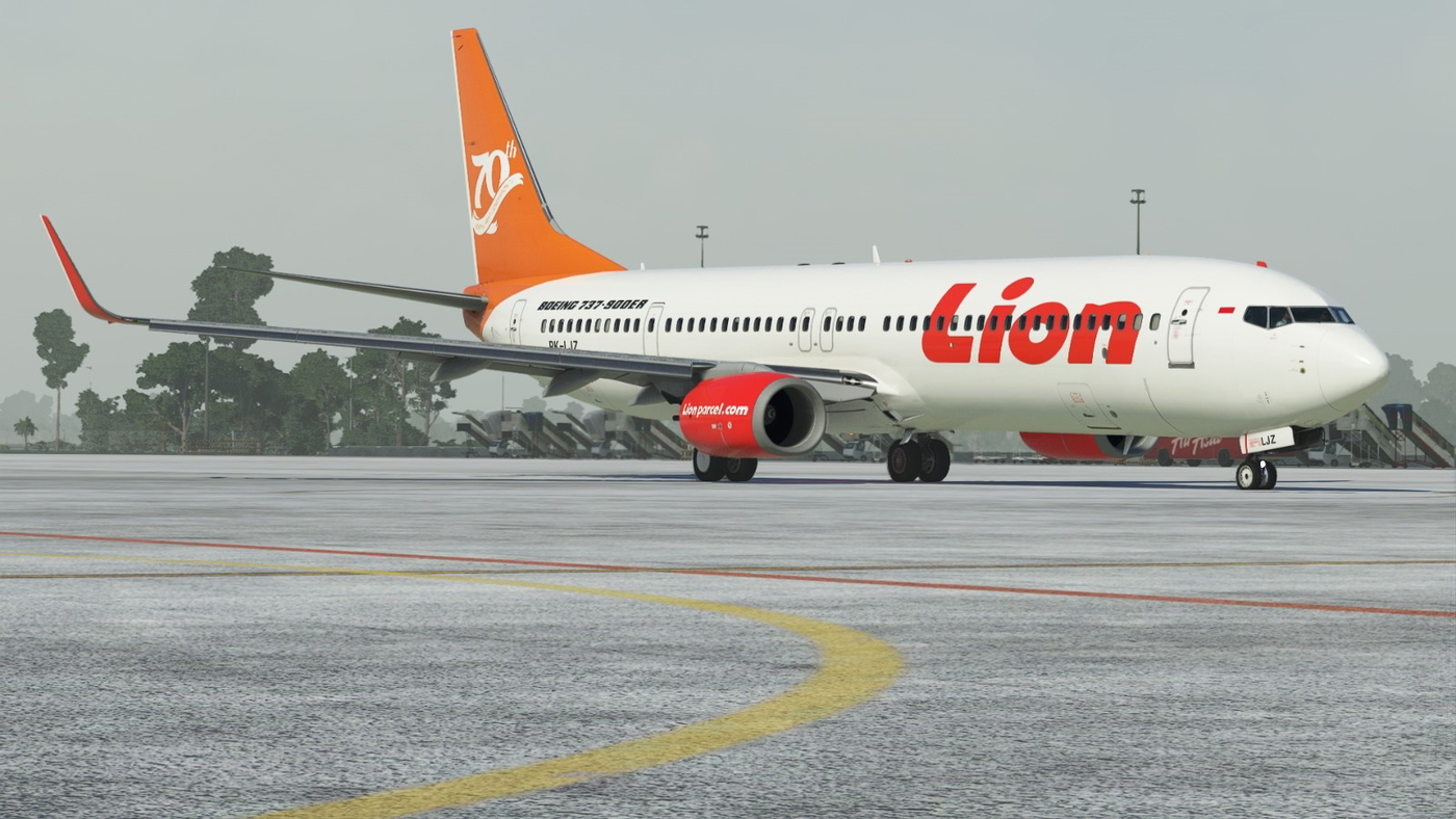 Lion Air (70th Boeing 737 Next Generation c/s) / PK-LJZ 对于 Microsoft ...