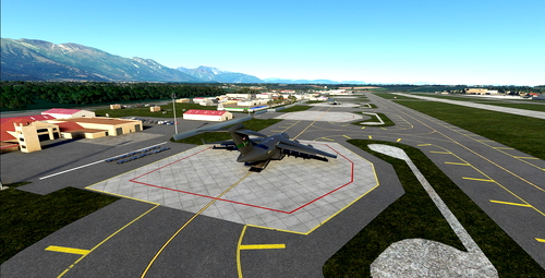 LIPA - Aviano Air Base (Frida DZ Included) » Microsoft Flight Simulator