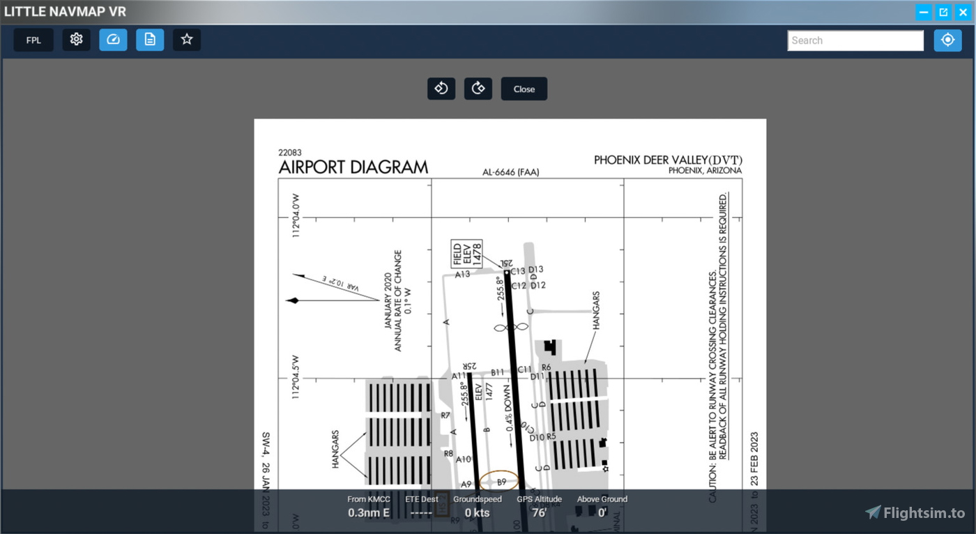 Little Navmap VR Panel for Microsoft Flight Simulator | MSFS