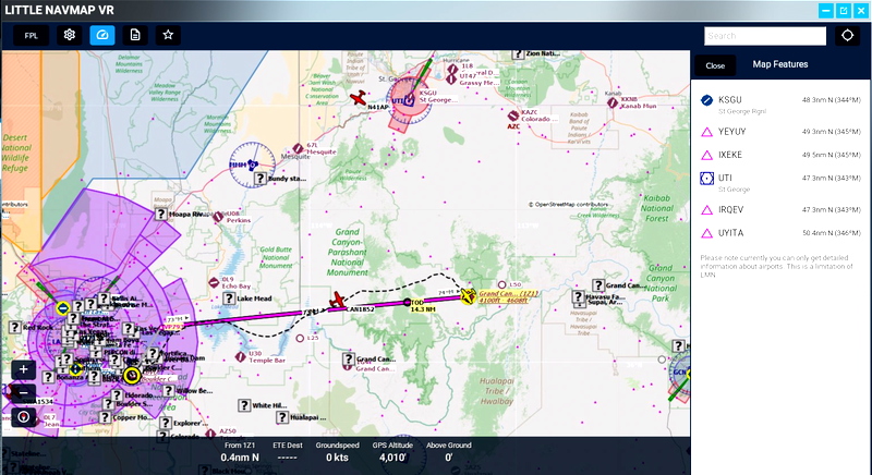 Little Navmap VR Panel for Microsoft Flight Simulator | MSFS