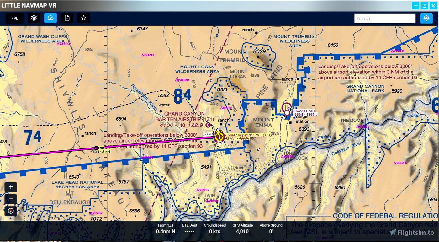 Little Navmap VR Panel for Microsoft Flight Simulator | MSFS