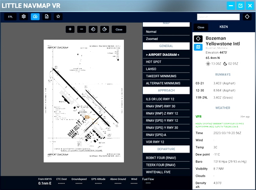 Little Navmap VR Panel for Microsoft Flight Simulator | MSFS