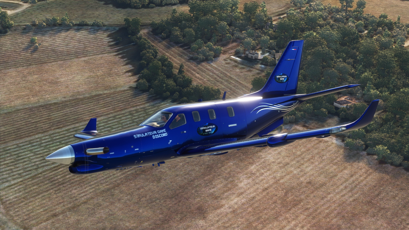 Livery- Asobo Daher TBM 930 - Simulateur Game - V1.2 - By Newdeclic for ...