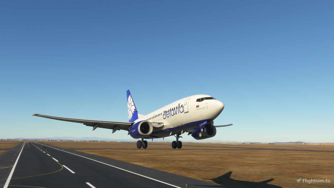 Livery Belavia(NEW) for PMDG 737-600 for Microsoft Flight Simulator | MSFS