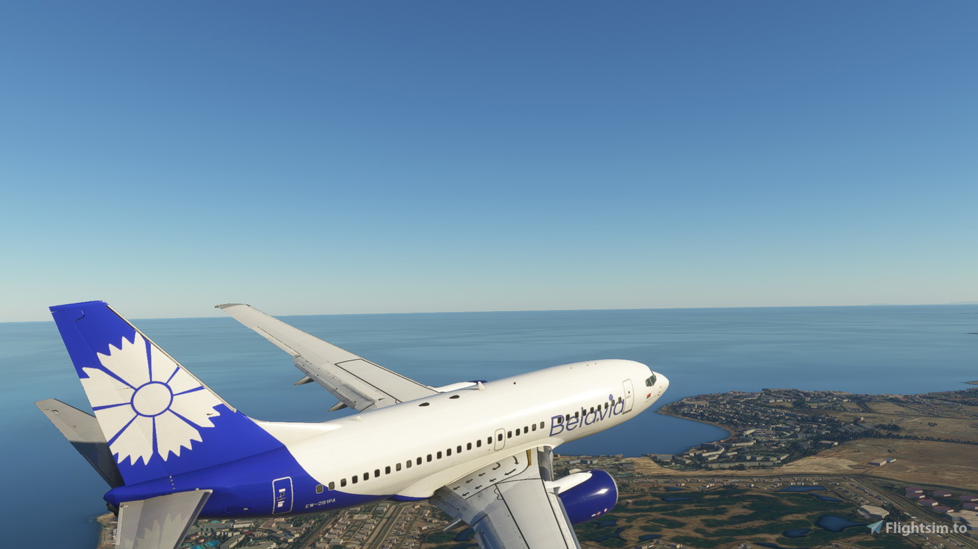 Livery Belavia(NEW) for PMDG 737-600 for Microsoft Flight Simulator | MSFS