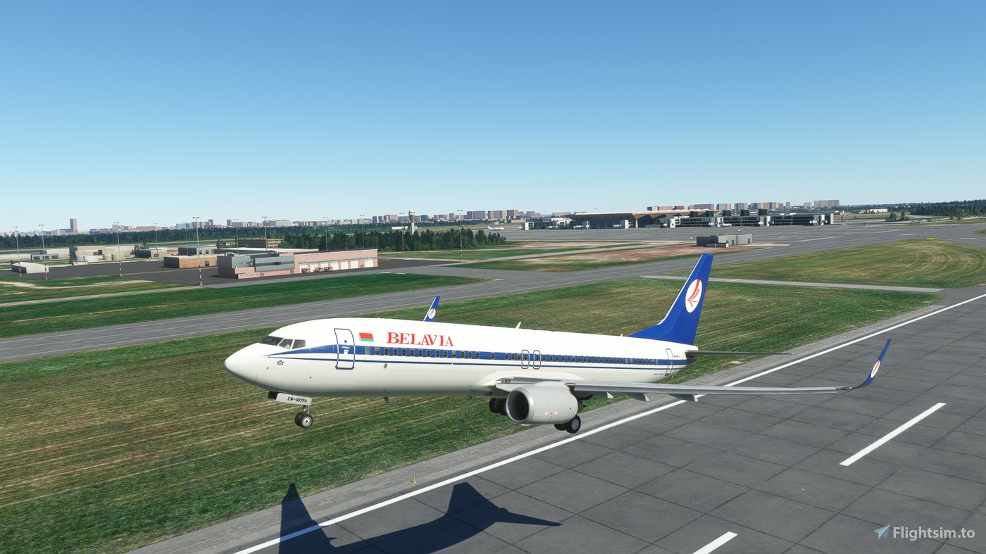 Livery Belavia(old) for PMDG 737-800 pour Microsoft Flight Simulator | MSFS