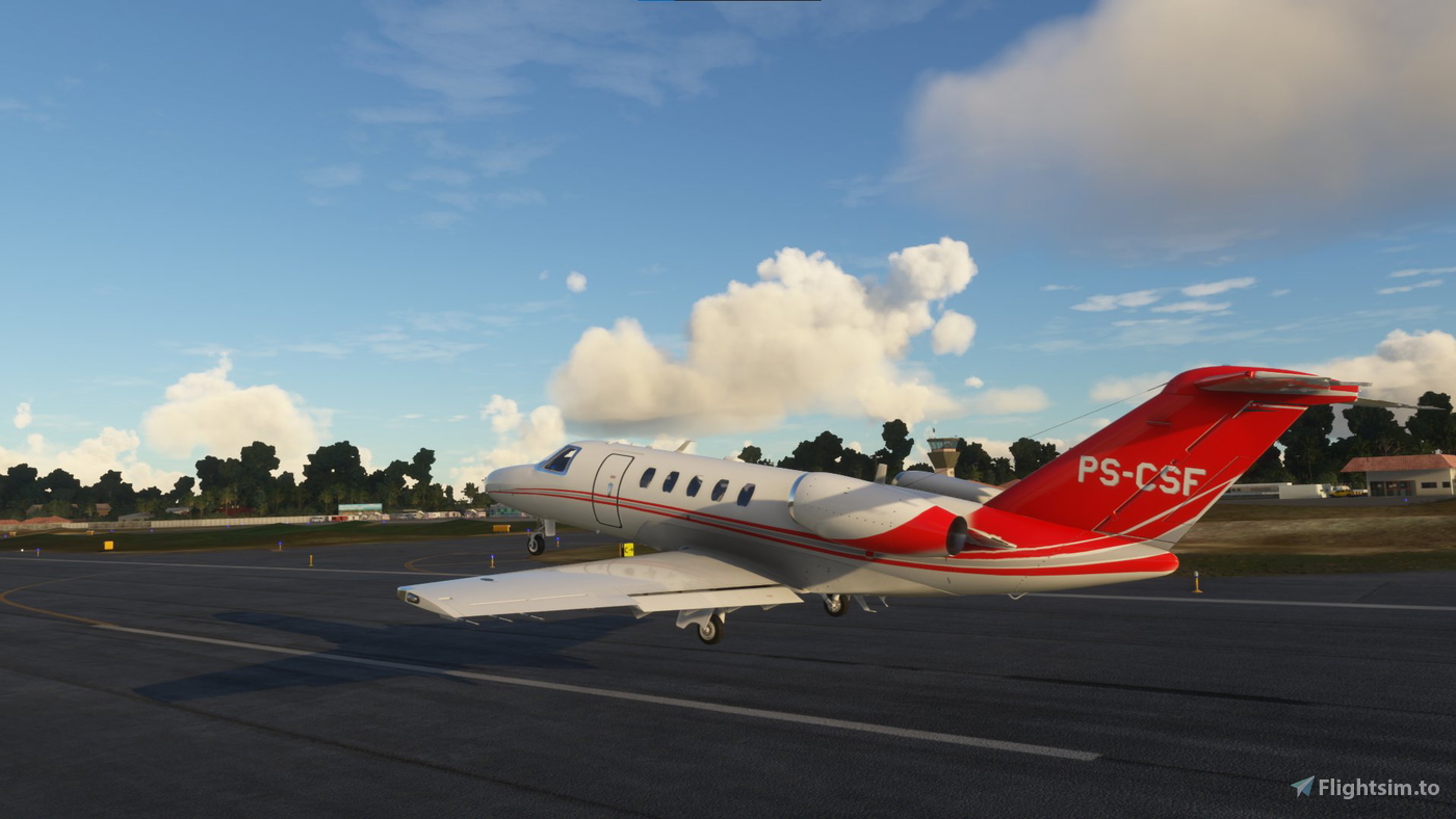 Livery Default/WorkingTitle Citation CJ4 - PS-CSF [4K] für Microsoft Flight Simulator | MSFS