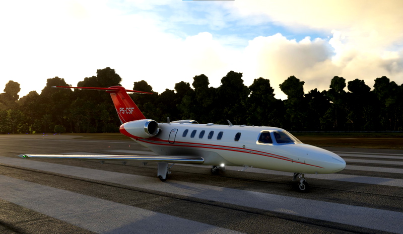 Livery Default/WorkingTitle Citation CJ4 - PS-CSF [4K] for Microsoft Flight Simulator | MSFS