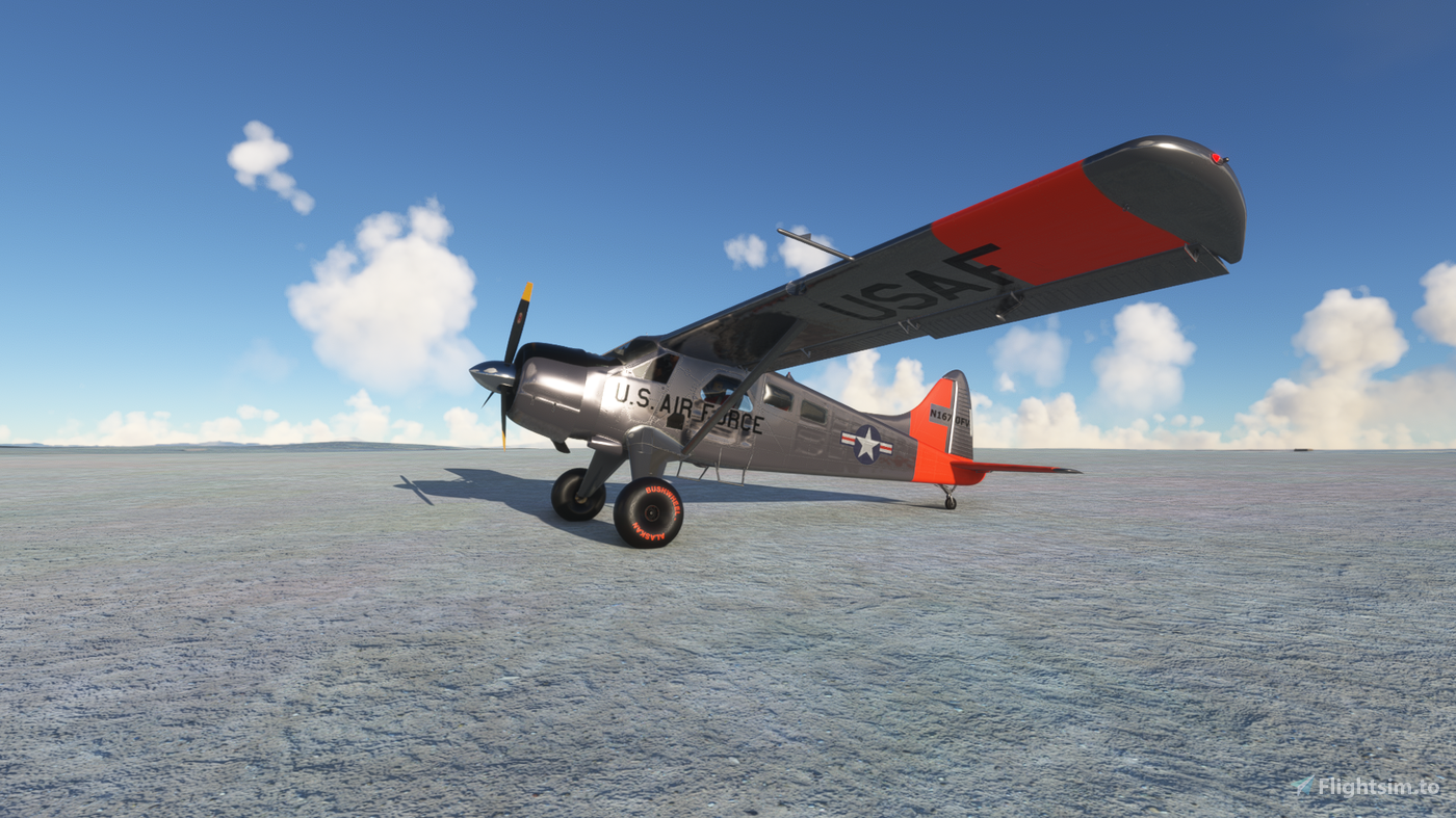 Livery - / DHC2-Beaver -- USAF -- for Microsoft Flight Simulator | MSFS