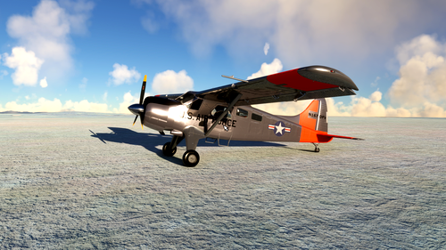 Livery - / DHC2-Beaver -- USAF -- for Microsoft Flight Simulator | MSFS