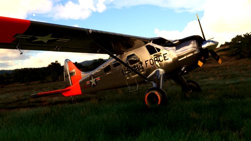 Livery - / DHC2-Beaver -- USAF -- for Microsoft Flight Simulator | MSFS