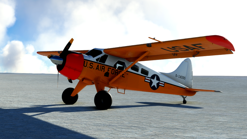 Livery - / DHC2-Beaver -- USAF2 -- for Microsoft Flight Simulator | MSFS