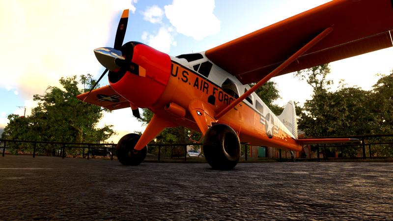 Livery - / DHC2-Beaver -- USAF2 -- for Microsoft Flight Simulator | MSFS