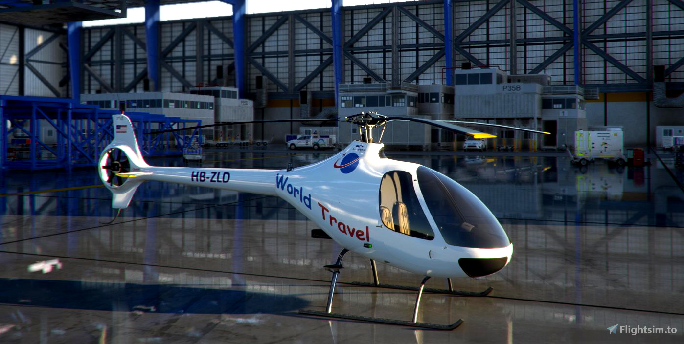 Livery - hcg-cabri-g2-World Travel » Microsoft Flight Simulator