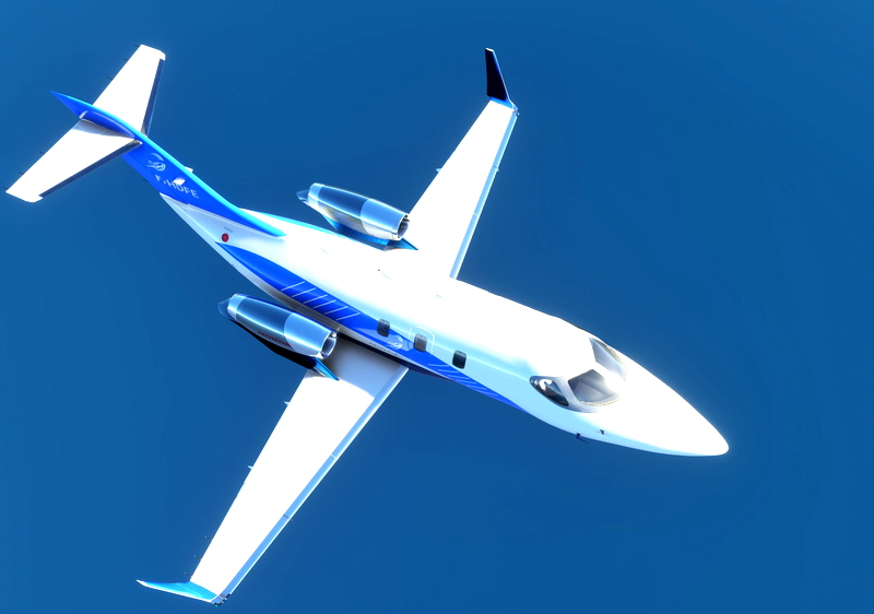 Livery - HondaJet - F-HDFE for Microsoft Flight Simulator | MSFS