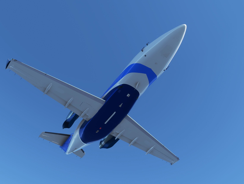 Livery - HondaJet - F-HDFE for Microsoft Flight Simulator | MSFS