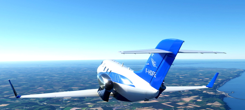 Livery - HondaJet - F-HDFE for Microsoft Flight Simulator | MSFS