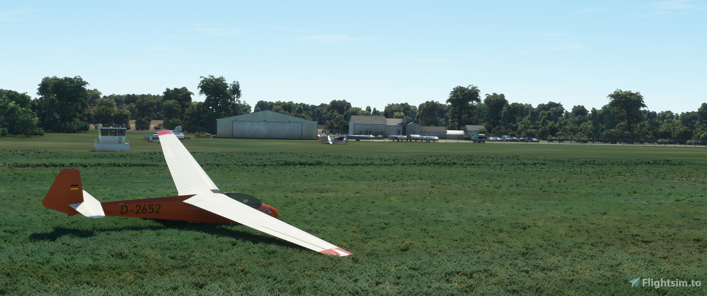 Livery Schleicher K7 D-2652 for Microsoft Flight Simulator | MSFS