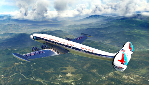 Lockheed Constellation Eastern Airlines Golden Falcon » Microsoft ...