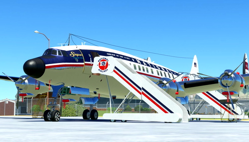 Lockheed Constellation National Airlines » Microsoft Flight Simulator