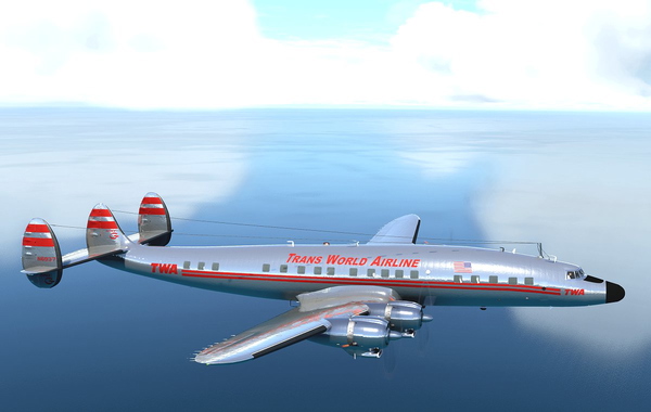 Lockheed Constellation Eastern Airlines Golden Falcon for Microsoft ...