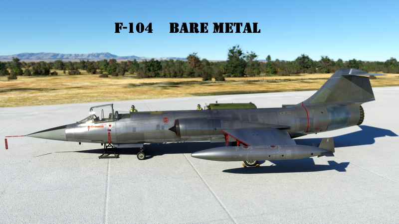 Lockheed F-104 Starfighter Liveries for Microsoft Flight Simulator ...