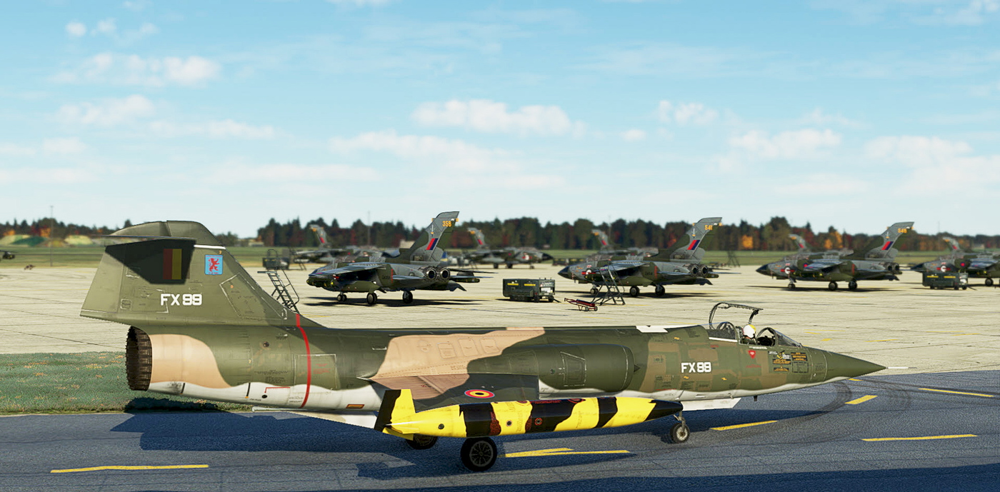 Lockheed F-104G - Pack of 2 liveries for FX99 in 1983. for Microsoft ...