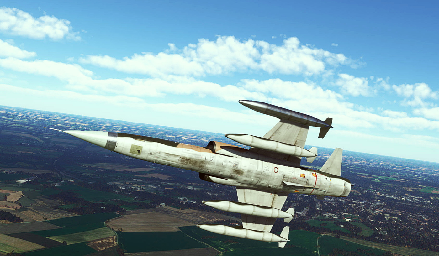 Lockheed F-104G - Pack of 3 liveries worn by FX34 during its career ...