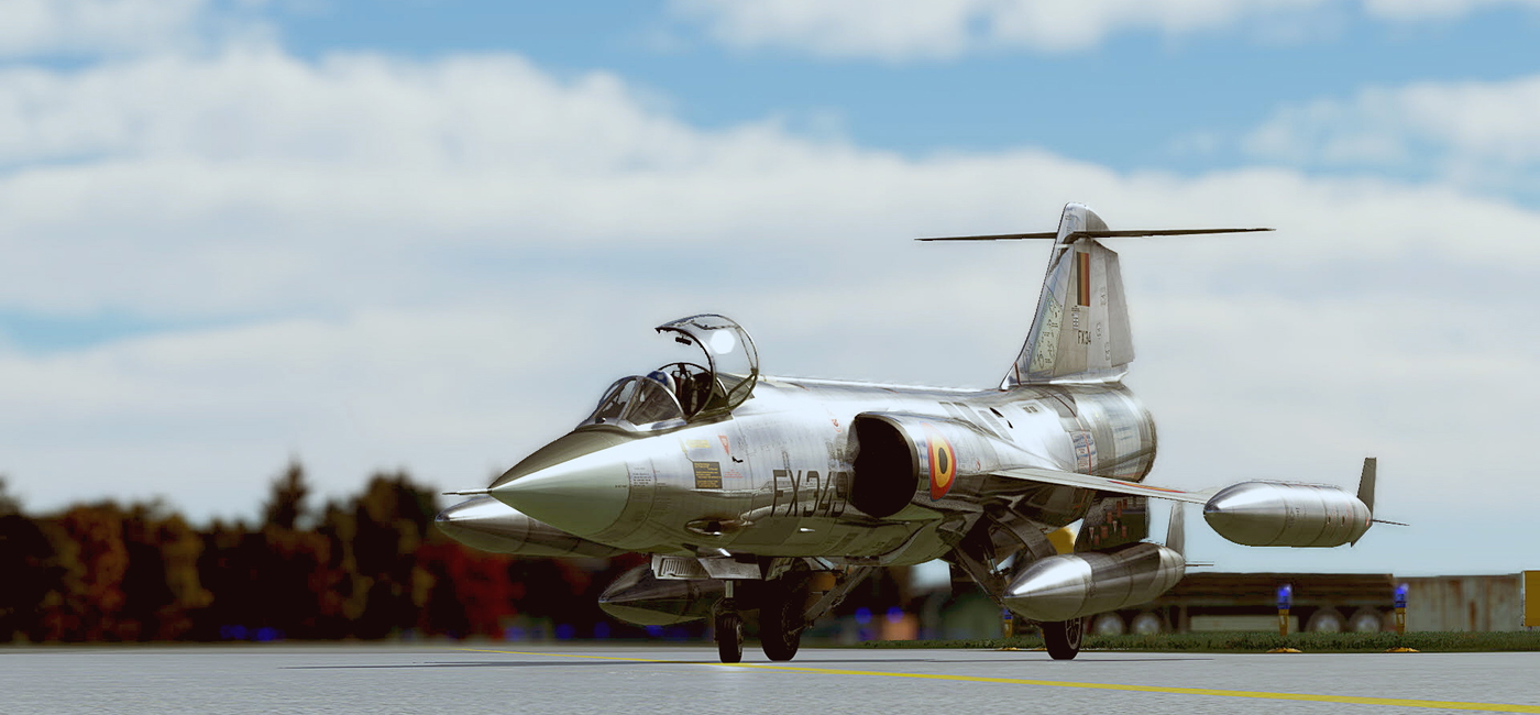 Lockheed F-104G - Pack of 3 liveries worn by FX34 during its career ...