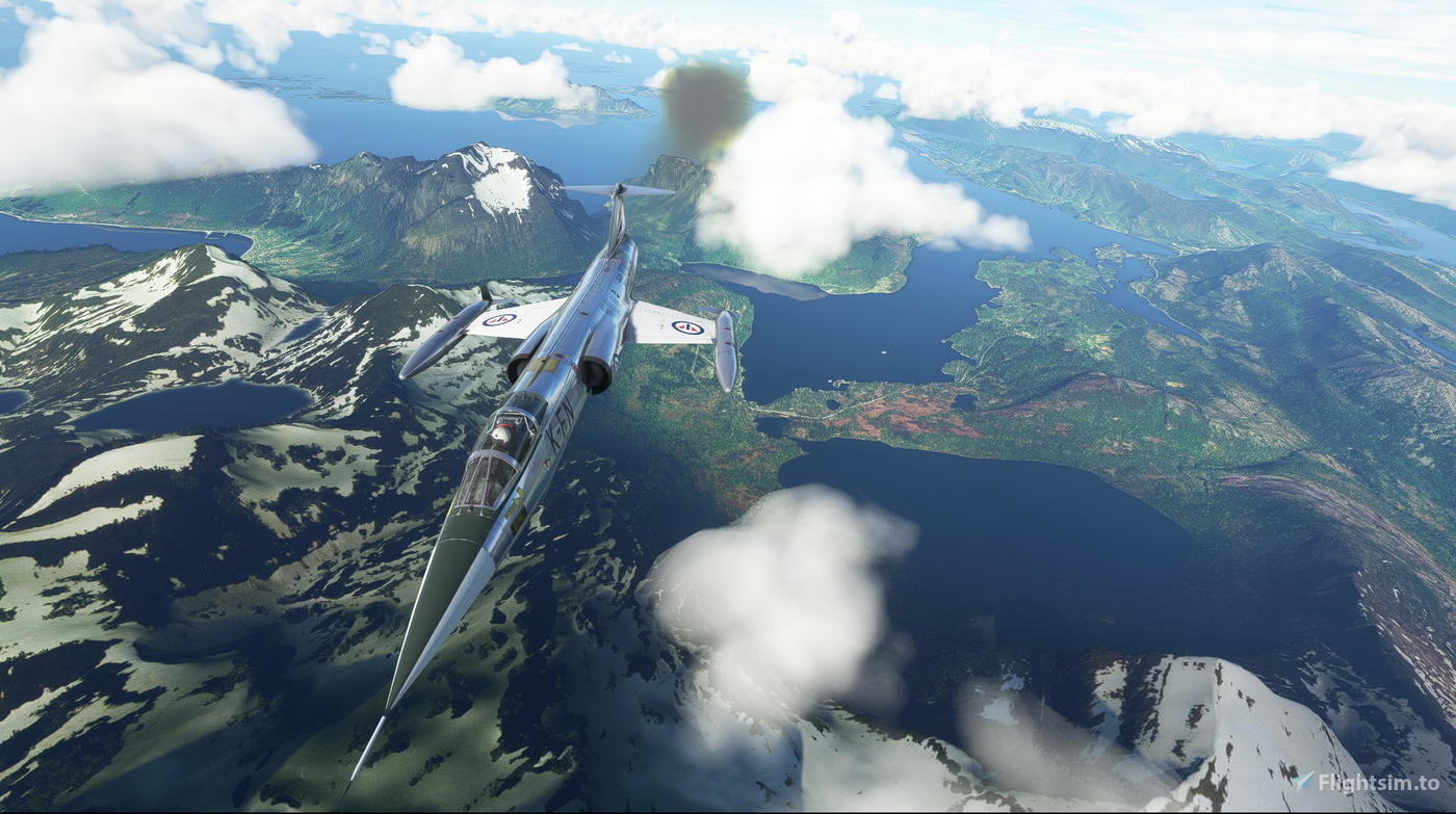 Lockheed F-104G Royal Norwegian Air Force 331 Sqn FN-K のために Microsoft ...