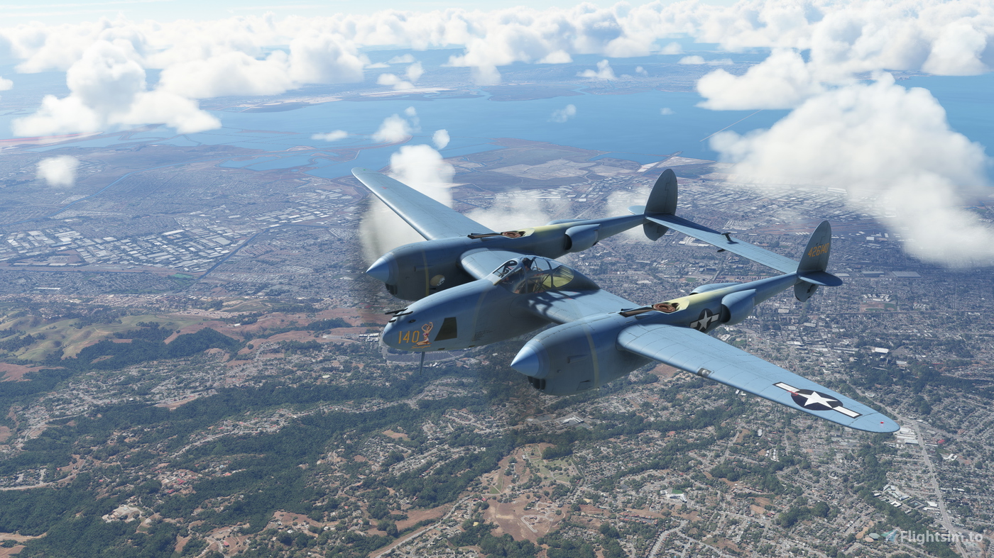 Lockheed F-5G 44-26140 "Snooper" for Microsoft Flight Simulator | MSFS