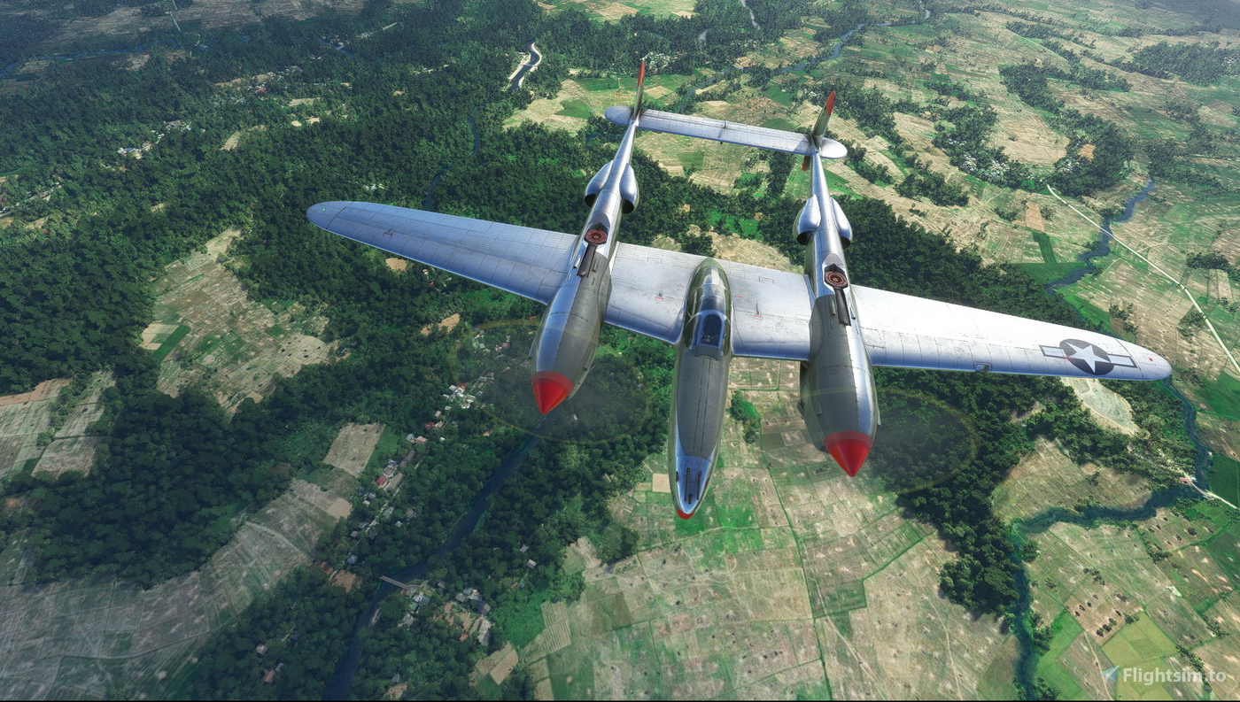 Lockheed P-38 "Marge" Maj. Bong for Microsoft Flight Simulator | MSFS