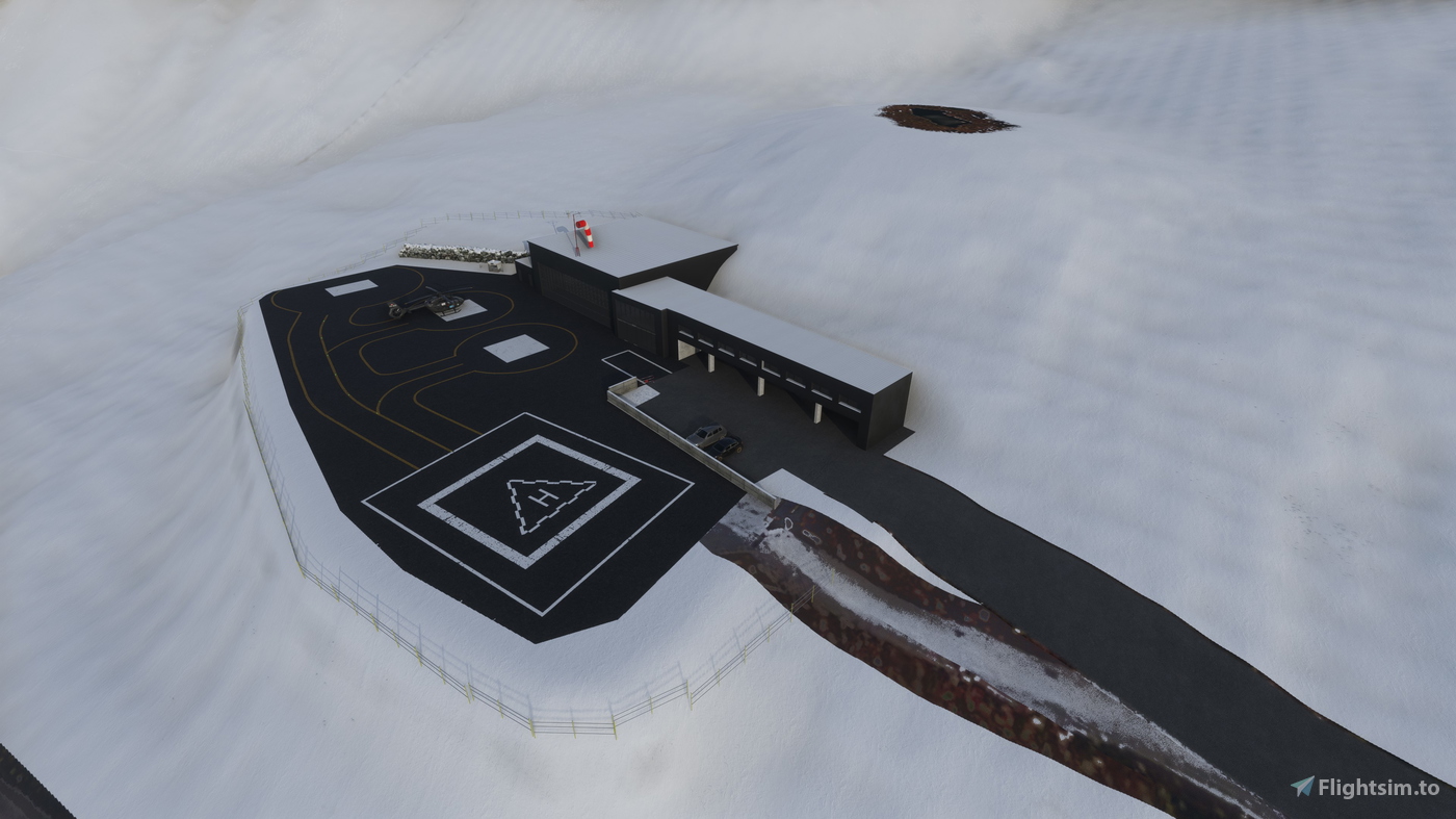 LOJH - Martin 8 - Hochgurgl für Microsoft Flight Simulator | MSFS