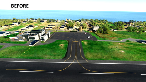 LPFL - Flores Airport - Azores Archipelago » Microsoft Flight Simulator