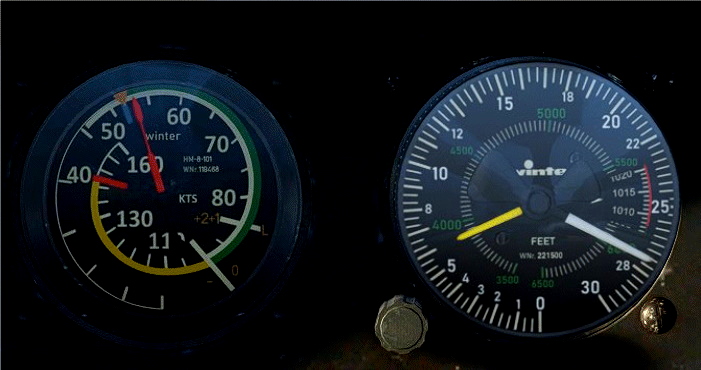 LS-8 Glider Imperial cockpit - Knots and Feet pour Microsoft Flight ...