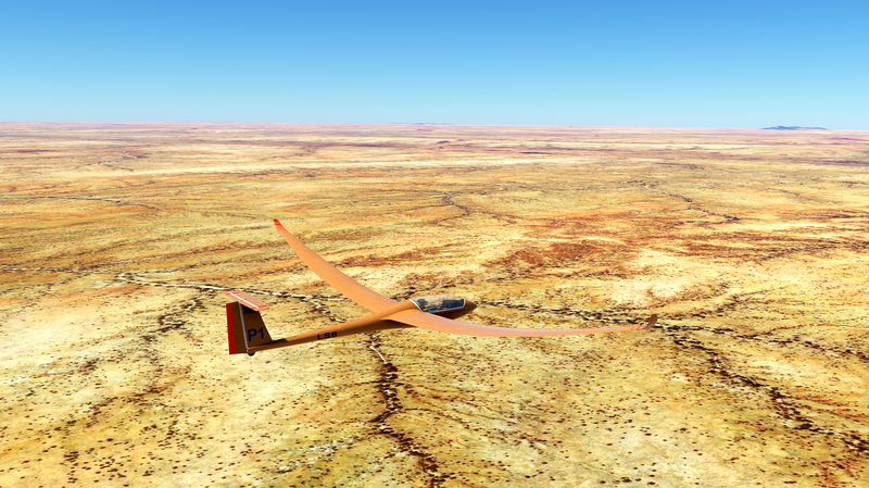 LS8 Wooden color for Microsoft Flight Simulator | MSFS